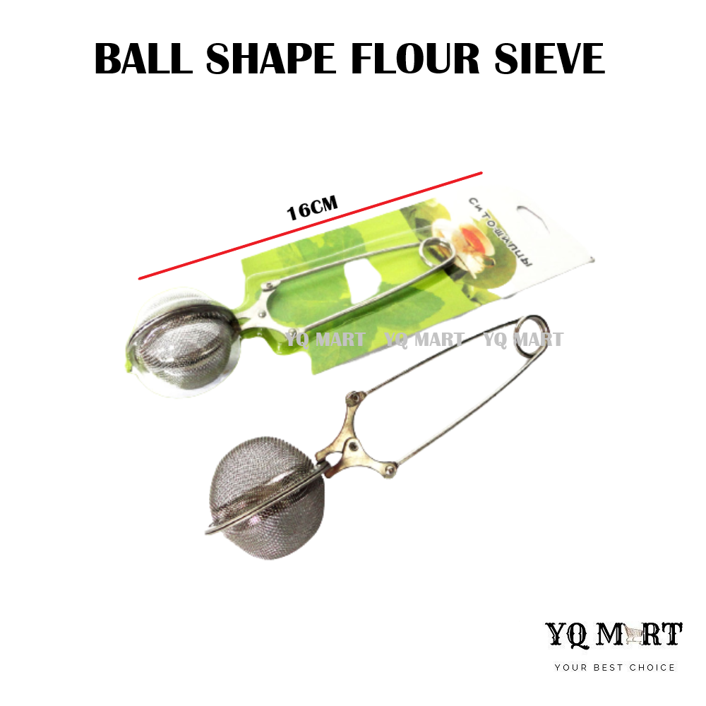 Ball Shape Flour Sieve/Mini Fine Mesh Sieve/Baking Sieve Icing Sugar ...