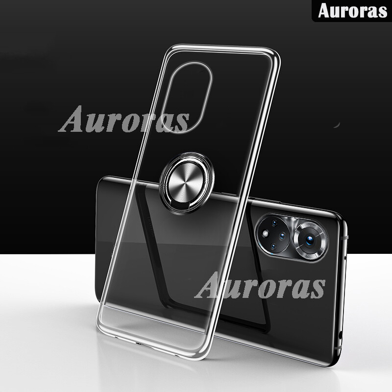 Auroras เคส Huawei P50คลุมทั้งหมดกันกระแทกแม่เหล็กแหวนตั้งได้เคสโทรศัพท์ Huawei P50 Pro เคสใส ...