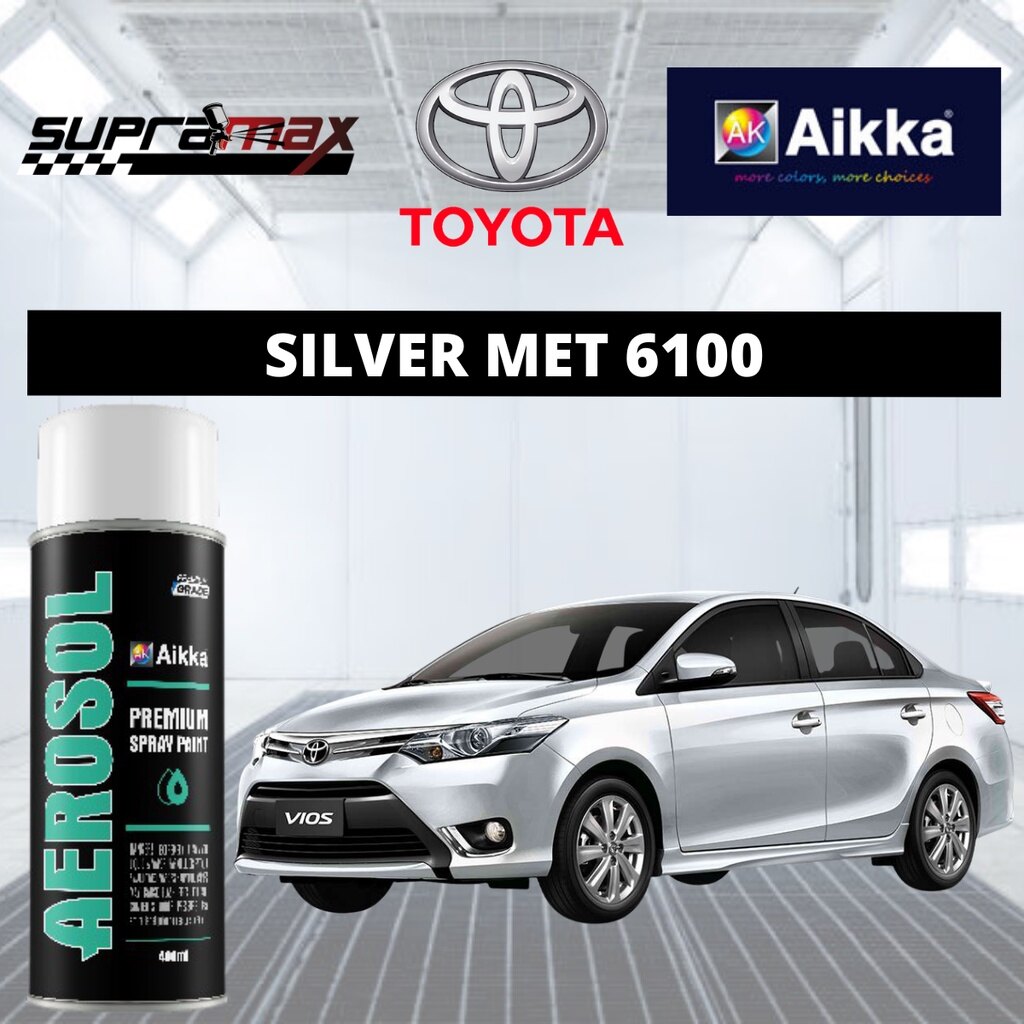 [Toyota Vios] Supramax Aikka Touch Up Paint/ Aerosol Spray 2K Paint ...