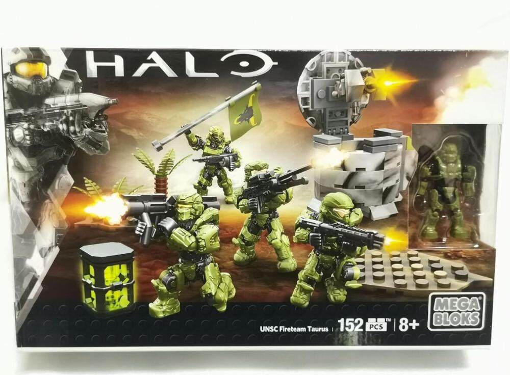Mega Bloks Construx Halo Building Blocks CNG63 UNSC Fireteam Taurus ...