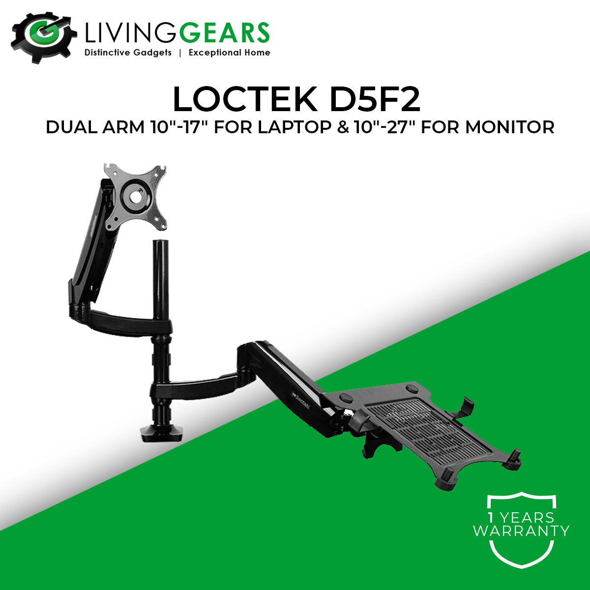 LOCTEK D5 SERIES ( D5F / D5F2 / NCS105 ) SINGLE / DUAL SUPPORTING UP TO ...
