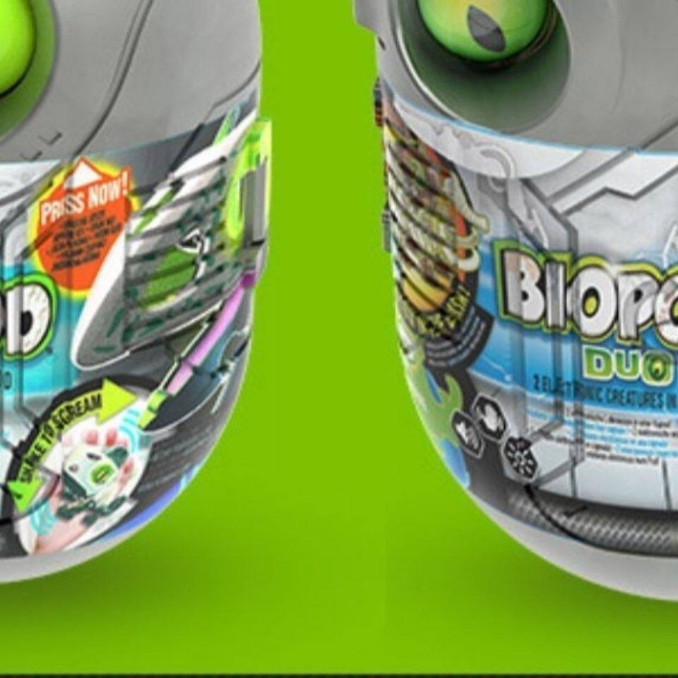 biopod magic beast ball blind box full set of dinosaur ไข่ chameleon ...