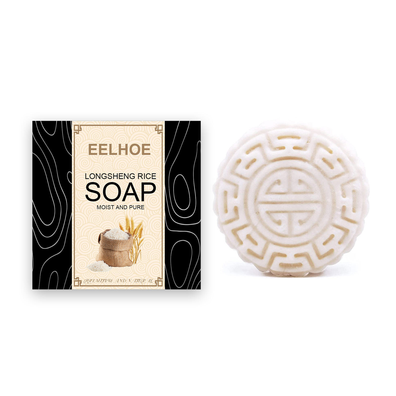 Eelhoe Rice Hair Soap Solve Hair Problems Taomi Water Longsheng Rice ...