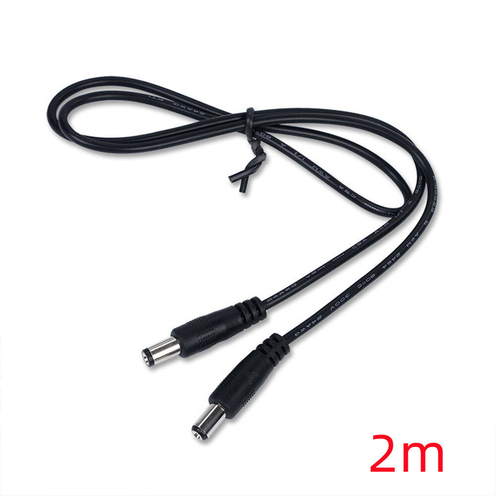 KKmol DC 5.5mm x 2.1mm Male to Male Power Adapter Cable 2464 22AWG ...