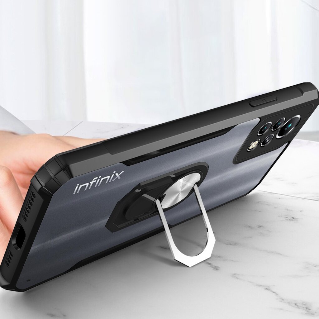 [Metal Ring + Case] infinix Note 11 10 Pro 11s 11i 8 7 Acrylic ...
