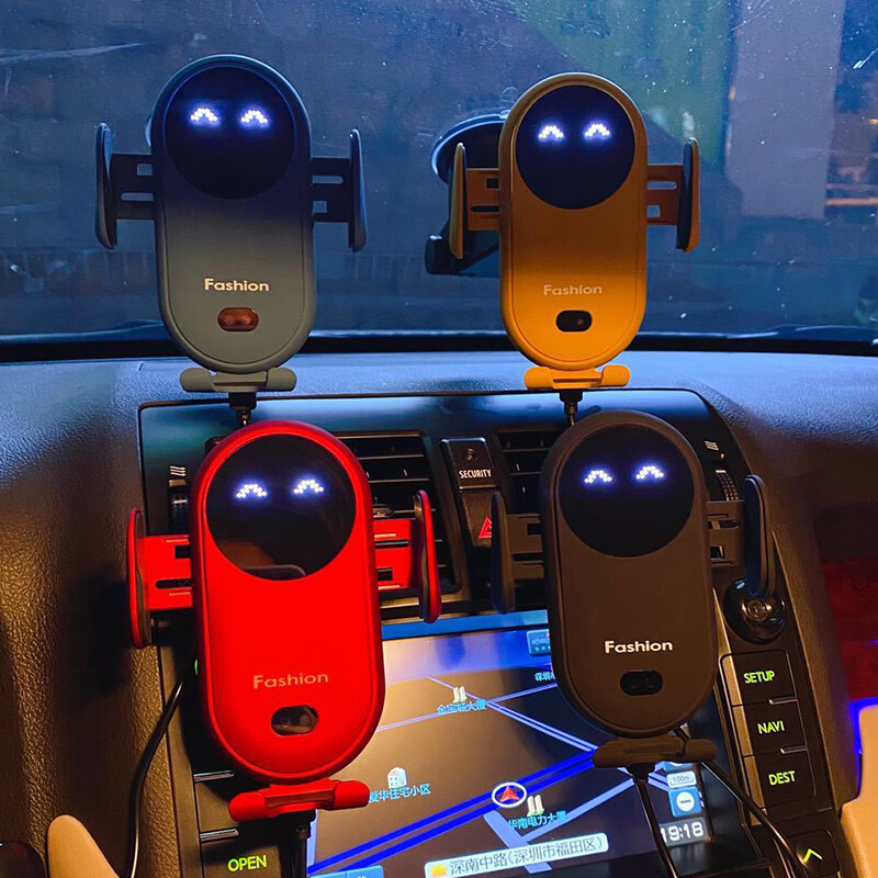 M_home【Phone Holder】Car Smart Sensor Auto Retractable 10W Qiรถยนต์ไร้ ...