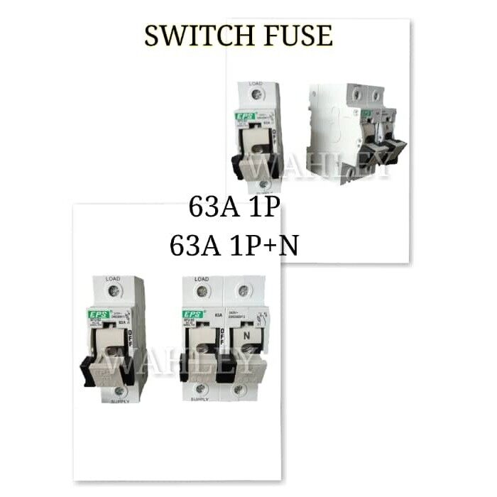 EPS Switch Fuse 63A 1P | Lazada