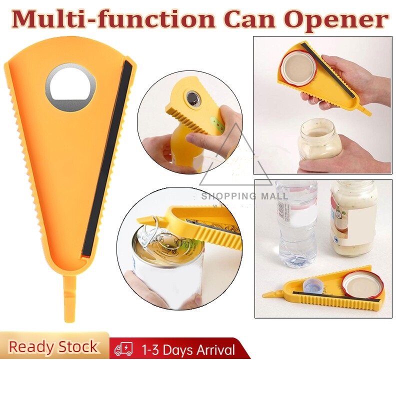 🌹READY STOCK🌹 Rotating Multipurpose Bottle Can Opener Tin Bottle Cap ...
