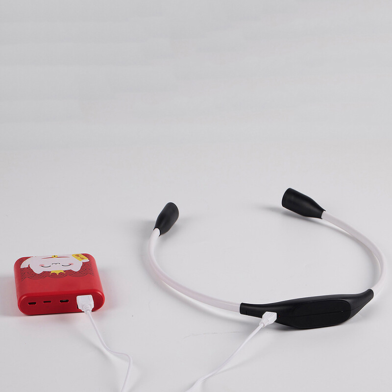 QIAN LED Neck Hung Light Handsfree Rechargeable Night Reading Lamp 3 ...