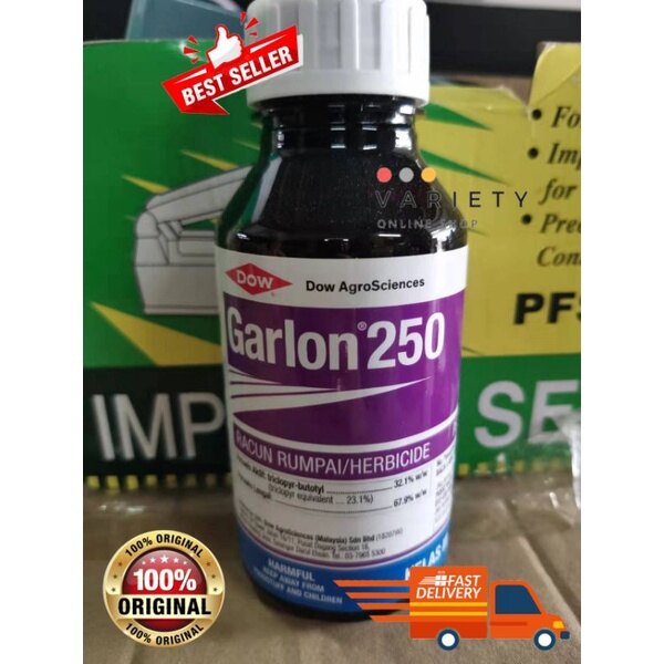 500ML Garlon 250 DOW Herbicide Racun Rumpai - bunuh pokok & anak kayu ...