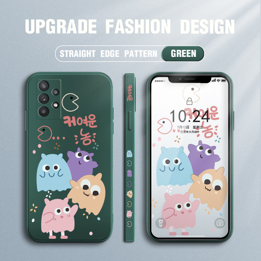 Hontinga Casing Case For Samsung Galaxy A32 4G 5G Case Cartoon Korean Style Case Square Original ...