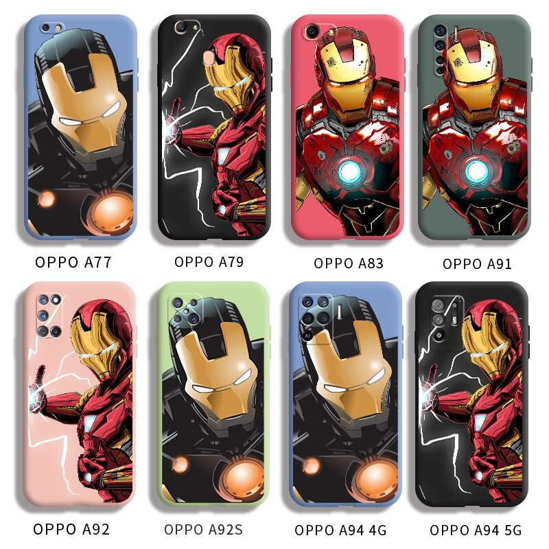 Yiwesan สำหรับ OPPO A94 4G A94 5G A83 A92 A77 A79 A91 A92S กรณี Marvel ...