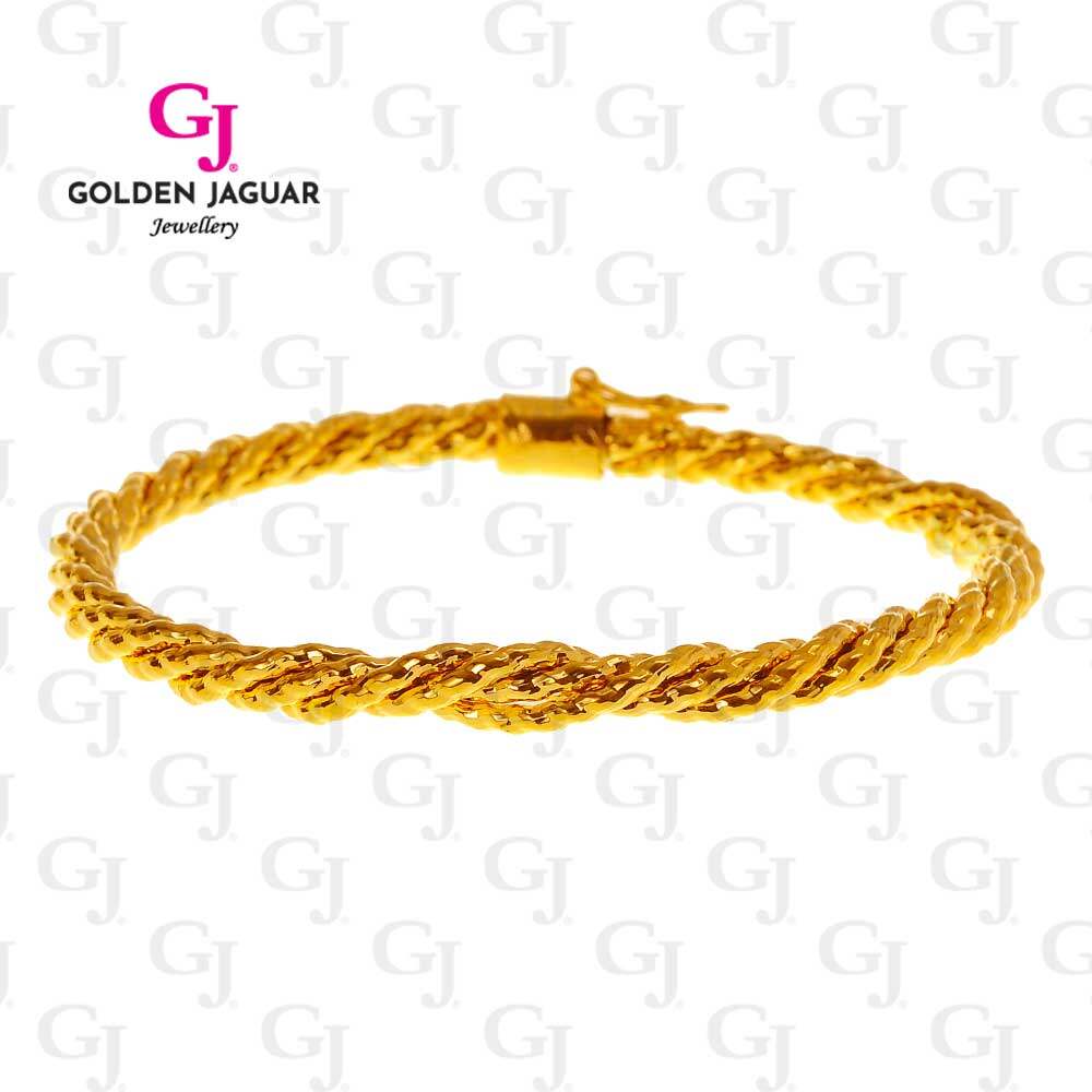 GJ Jewellery Emas Korea Emas Bangkok Bangle - Pintal Double (5365505 ...