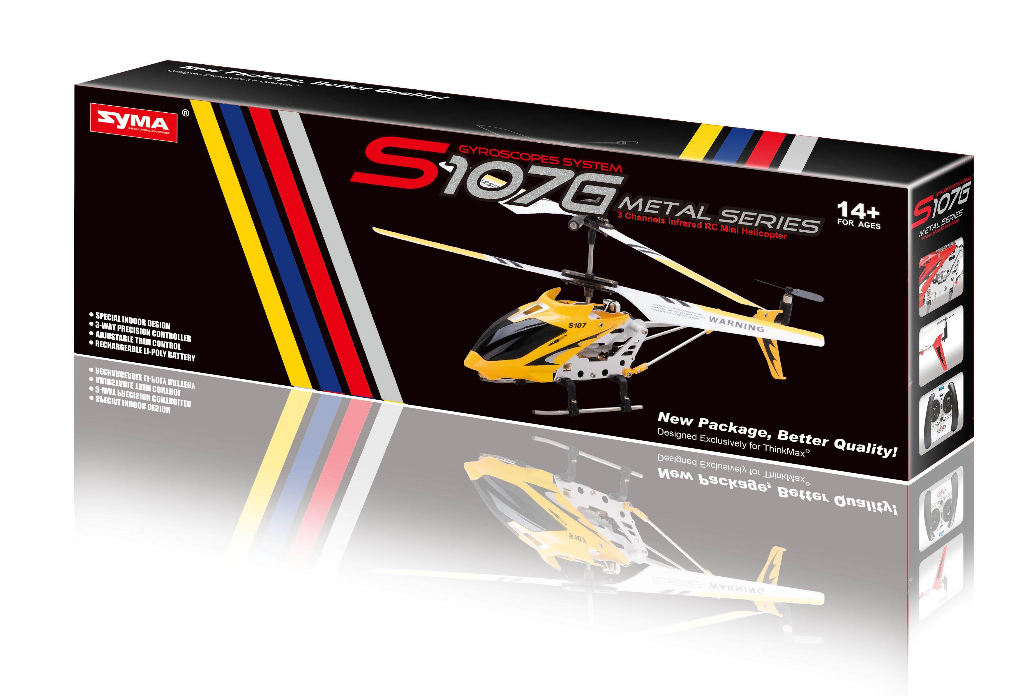 ST【Fast delivery】【In stock】Qiyun New 2015 version SYMA S107G/S107 3.5 ...
