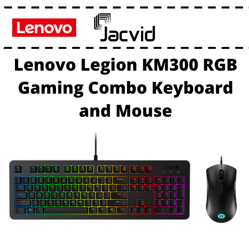 Lenovo Legion KM300 RGB Gaming Combo Keyboard and Mouse | Lazada