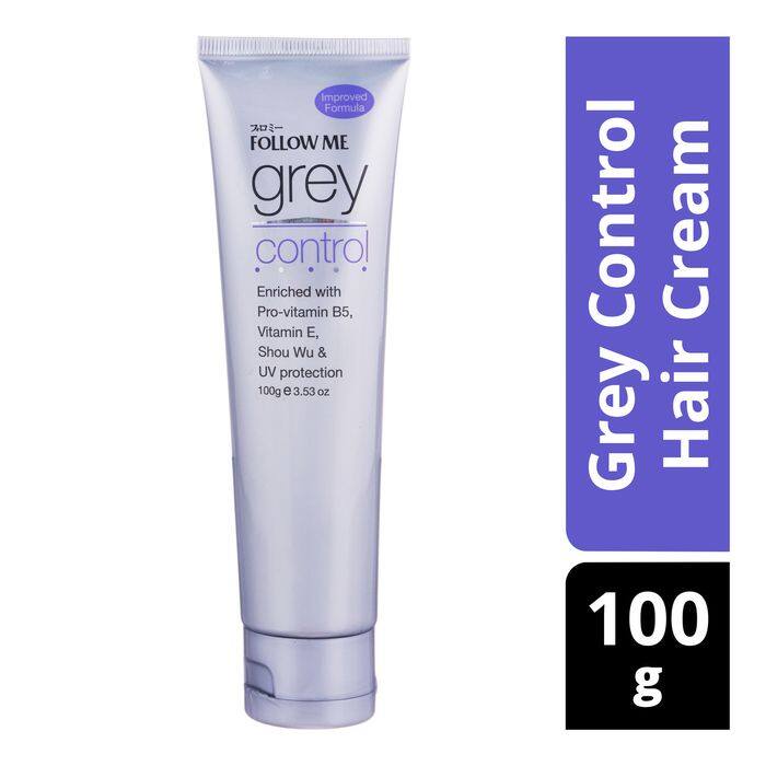 Follow Me Hair Cream Grey Control 100g /200g Kawalan Uban 100% Original ...