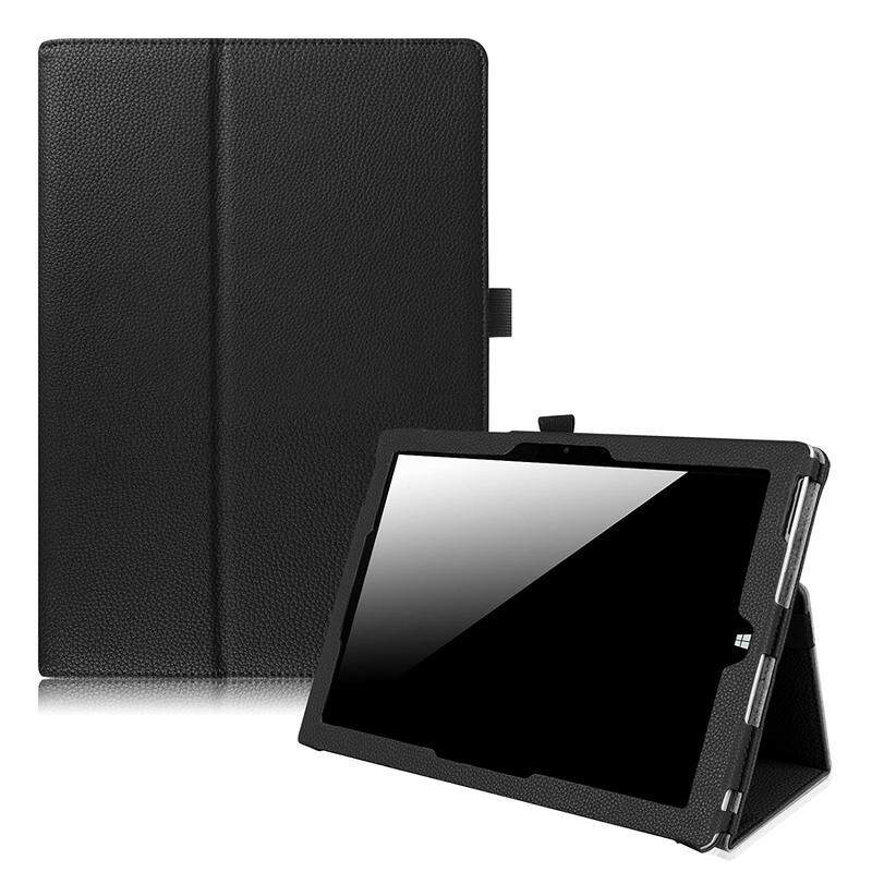 Premium PU Leather Case for Microsoft Surface 3 10.8" Flip Litchi Cover ...