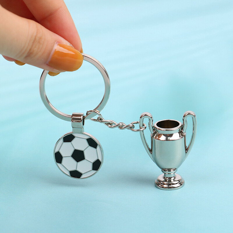 [Rowlands] World Football Trophy Keychain Key Pendant Collectible Toy ...