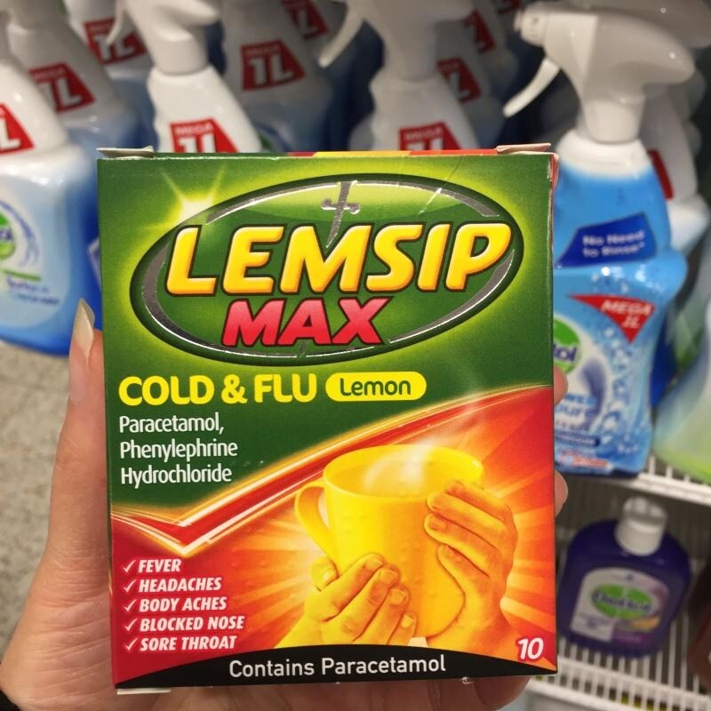 อังกฤษ Lemsip Max Twist เหมาะสำหรับเสริมการแช่เลมอน 10ถุงเครื่องดื่ม ...