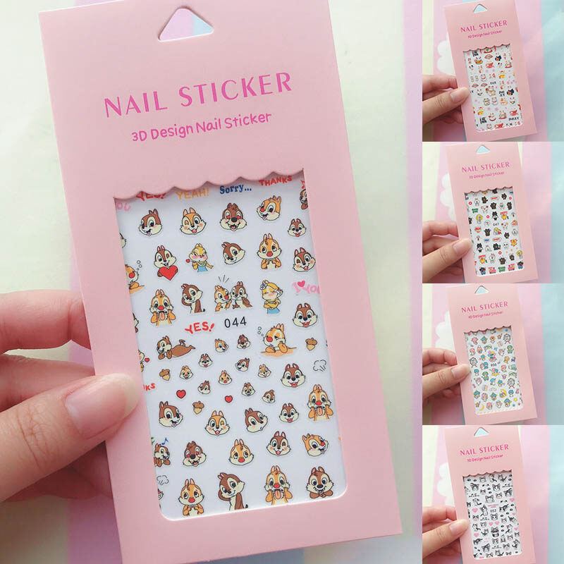 Mododo กระดาษเล็บสติ๊กเกอร์ DIY สติ๊กเกอร์ลายการ์ตูนน่ารักอเนกประสงค์กาวตนเองไดอารี่ตกแต่งสาว ...