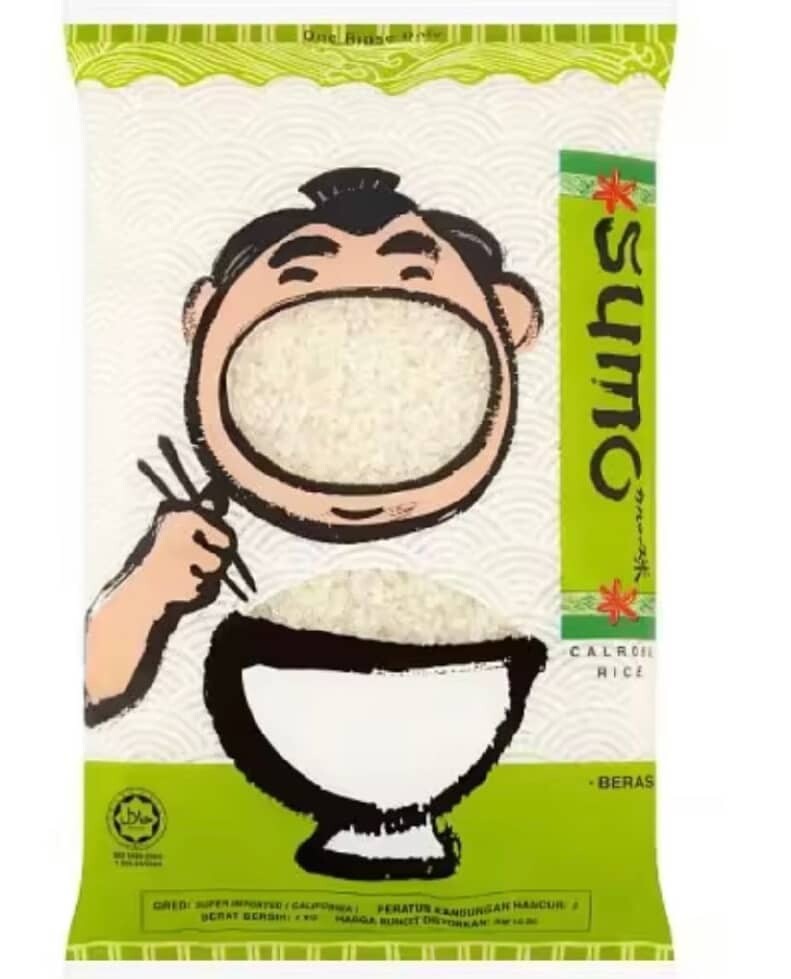 Sumo Calrose Japanese Rice (Factory Pack) | 1kg | Lazada