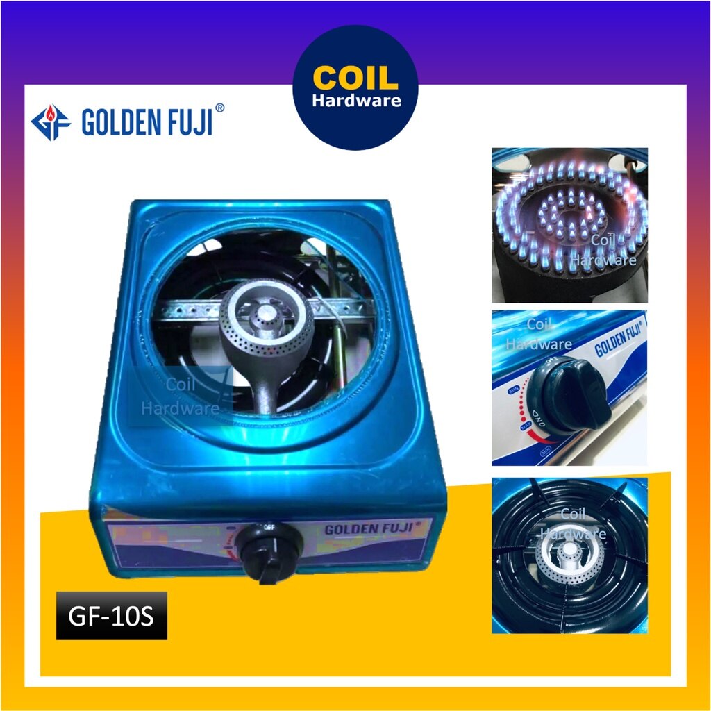 Original Golden Fuji Single Burner Gas Cooker Stove GF-10S | Dapur Gas ...