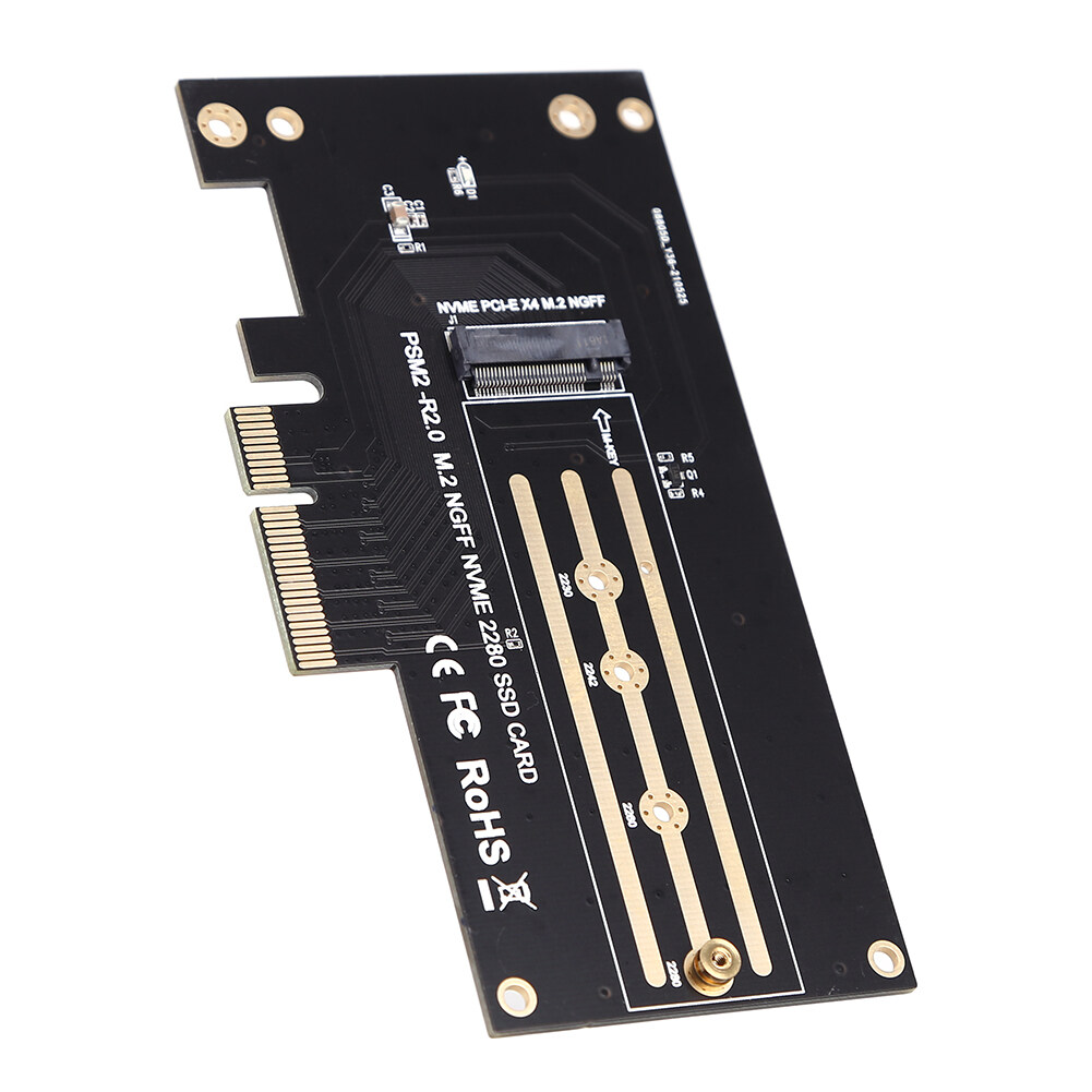 M.2 NVME SSD PCI-E โมดูลอะแดปเตอร์ PCI Express X4/X8/X16บอร์ดขยายสำหรับ ...