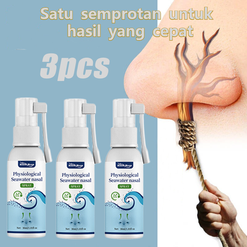 Physiological Seawater Nasal Spray Anti-drying Nose Ventilation Spray ...