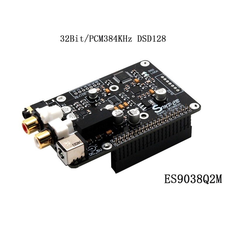Es9038Q2M Opa1612 Op ถอดรหัส Digital Broadcast Board I2S 32Bit/384K ...