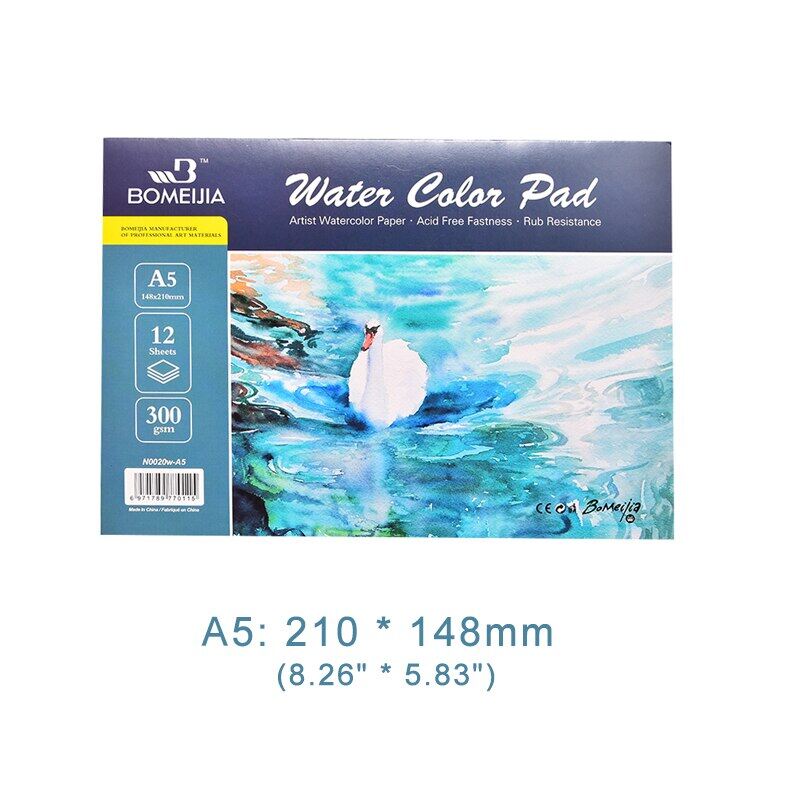 100% Cotton Watercolor Sketchbook 300G/M2 Water Color Drawing Paper ...