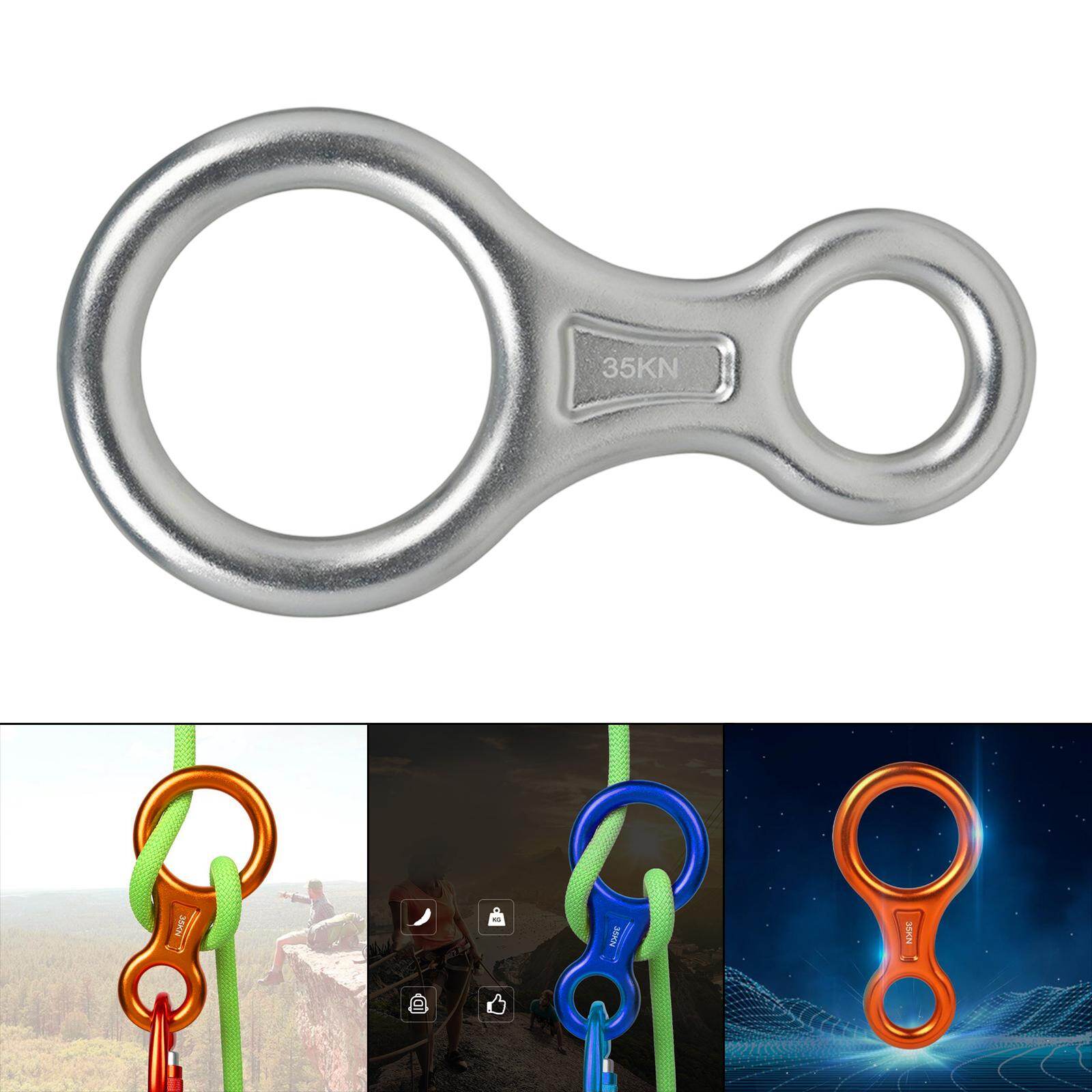 Gepeack รูปที่8 Descender Rappelling Gear Belaying Rock Tree Climbing ...