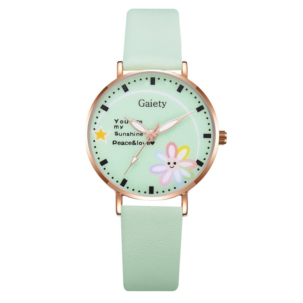 【only watch】Gaiety นาฬิกาข้อมือผู้หญิงสายหนัง PU รุ่นใหม่ | Lazada.co.th