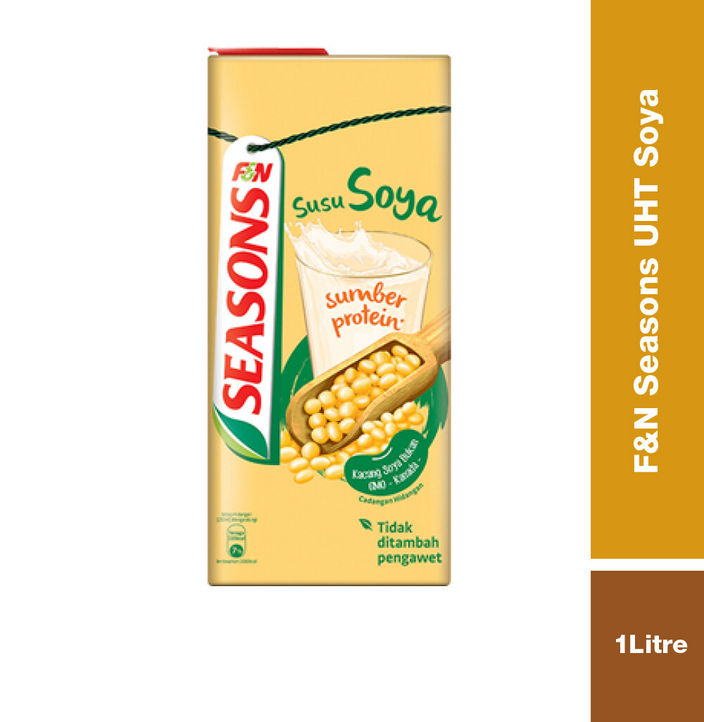 F&N Seasons UHT 1L Soya | Lazada
