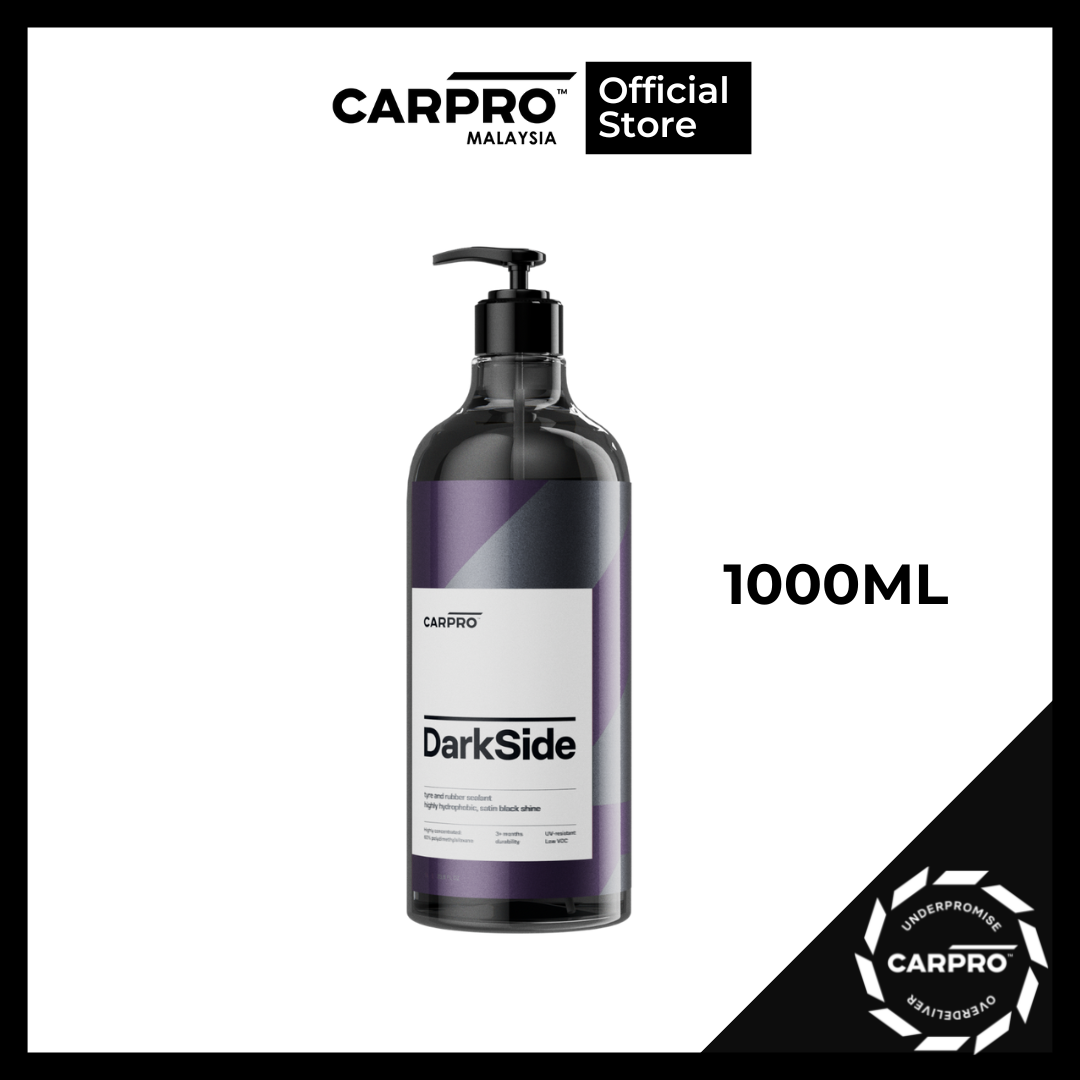 CARPRO DarkSide (1L) - Tire & Rubber Sealant-Highly Hydrophobic-Satin Black Shine | Lazada