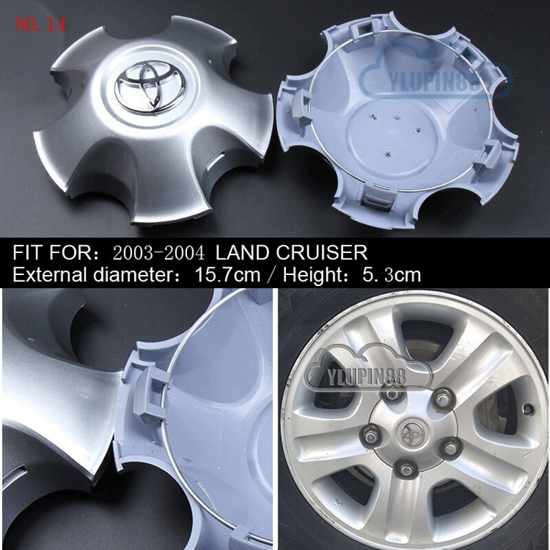 JC| 1Pieces Chrome Alloy Wheel Center Hub Cap Hubcaps Caps Cover Rim ...