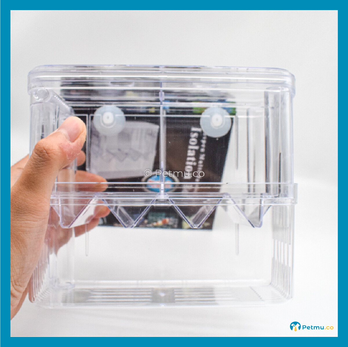 Aquarium Double Layer Fish Isolation Breeding Hatching Incubator Box ...