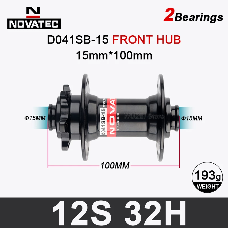 BOOST Novatec ฮับจักรยาน D041/D442SB MTB จักรยาน Freehub Cassette MS ...
