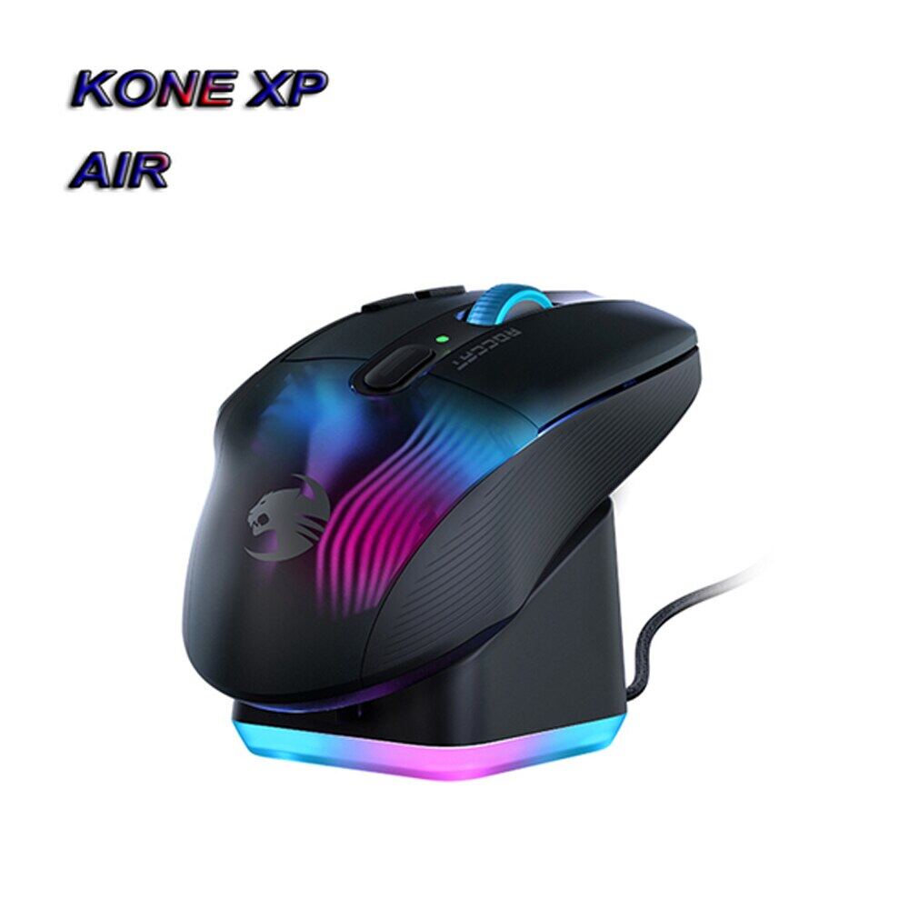 Original For ROCCAT KONE XP Air Wireless Bluetooth Gaming Mouse 16.8Millions 3D RGB Gamer Mice ...
