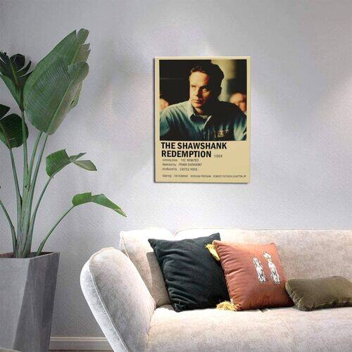 ภาพยนตร์ Shawshank Redemption 20*30ซม. สนับสนุนโปสเตอร์ที่กำหนดเองภาพ ...