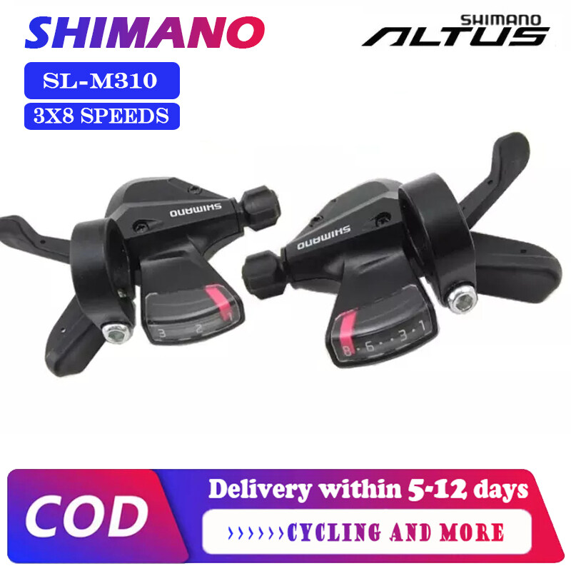 SHIMANO Altus SL-M310 3X8 3X7 7/8 Speed Shifter ชุดจักรยานเสือภูเขา MTB Shifter Rapidfire Plus ...