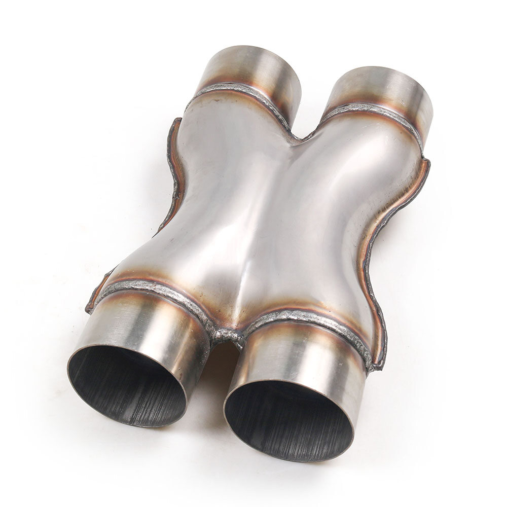 Stainless Steel Car X-PIPE 2.25 2.5 3 InOut Car Exhaust System X-pipe ...