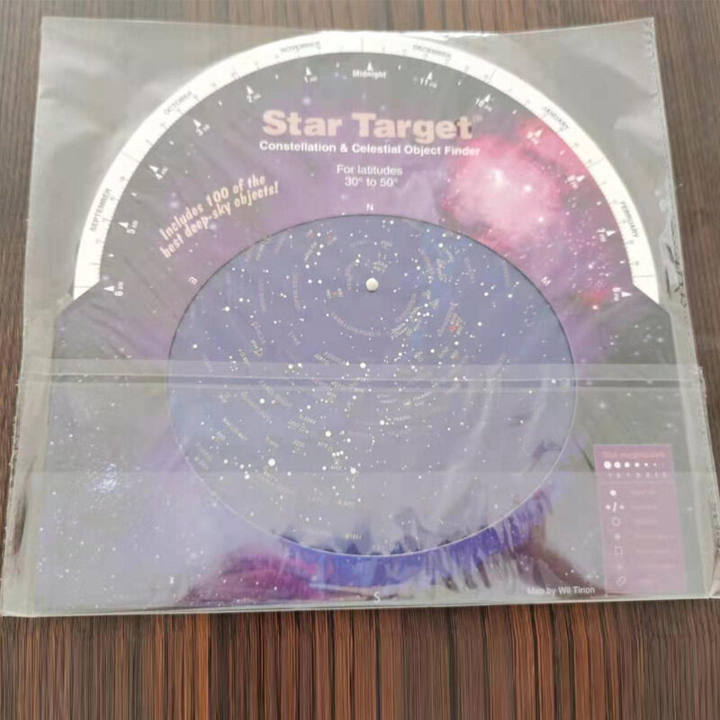 HD Star Chart English Version Rotating astrolabe Astronomers Stargazing ...