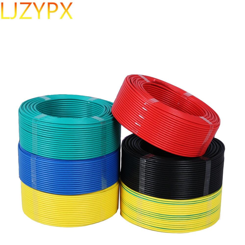 Single Core Stranded Flexible Soft Cable 20/18/17/16/14/12/10/8 Awg 0.5/0.75/1/1.5/2.5/4/6/10 ...