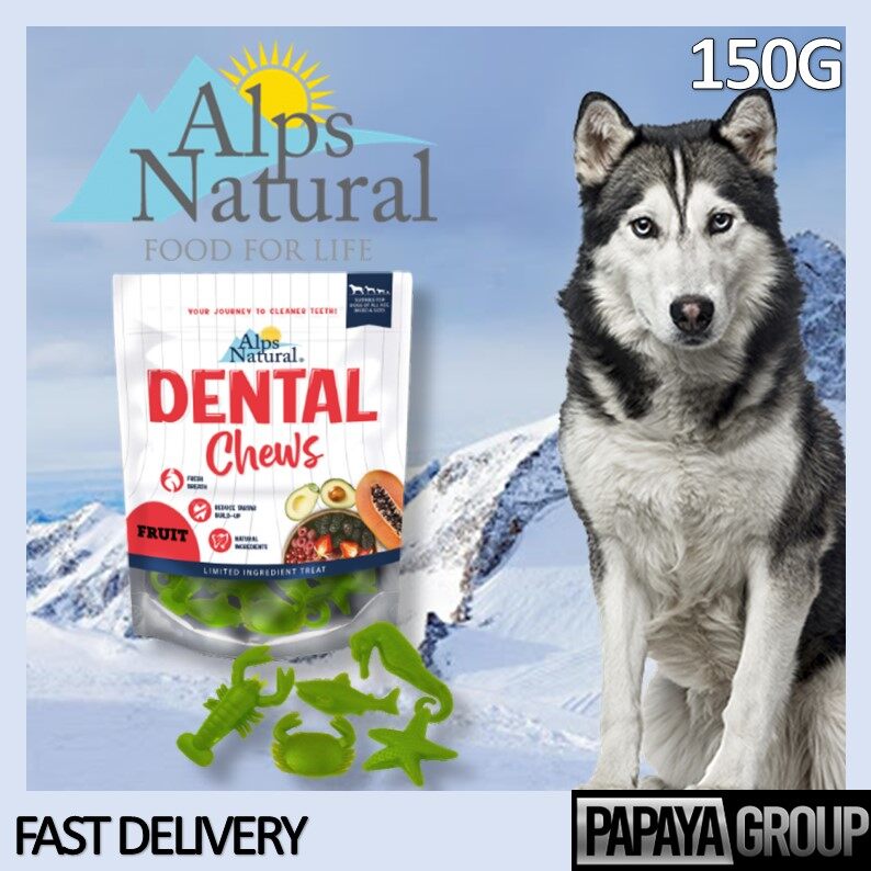 Alps Natural Dental Chew 150g Dog Snacks / Dental Chew | Lazada