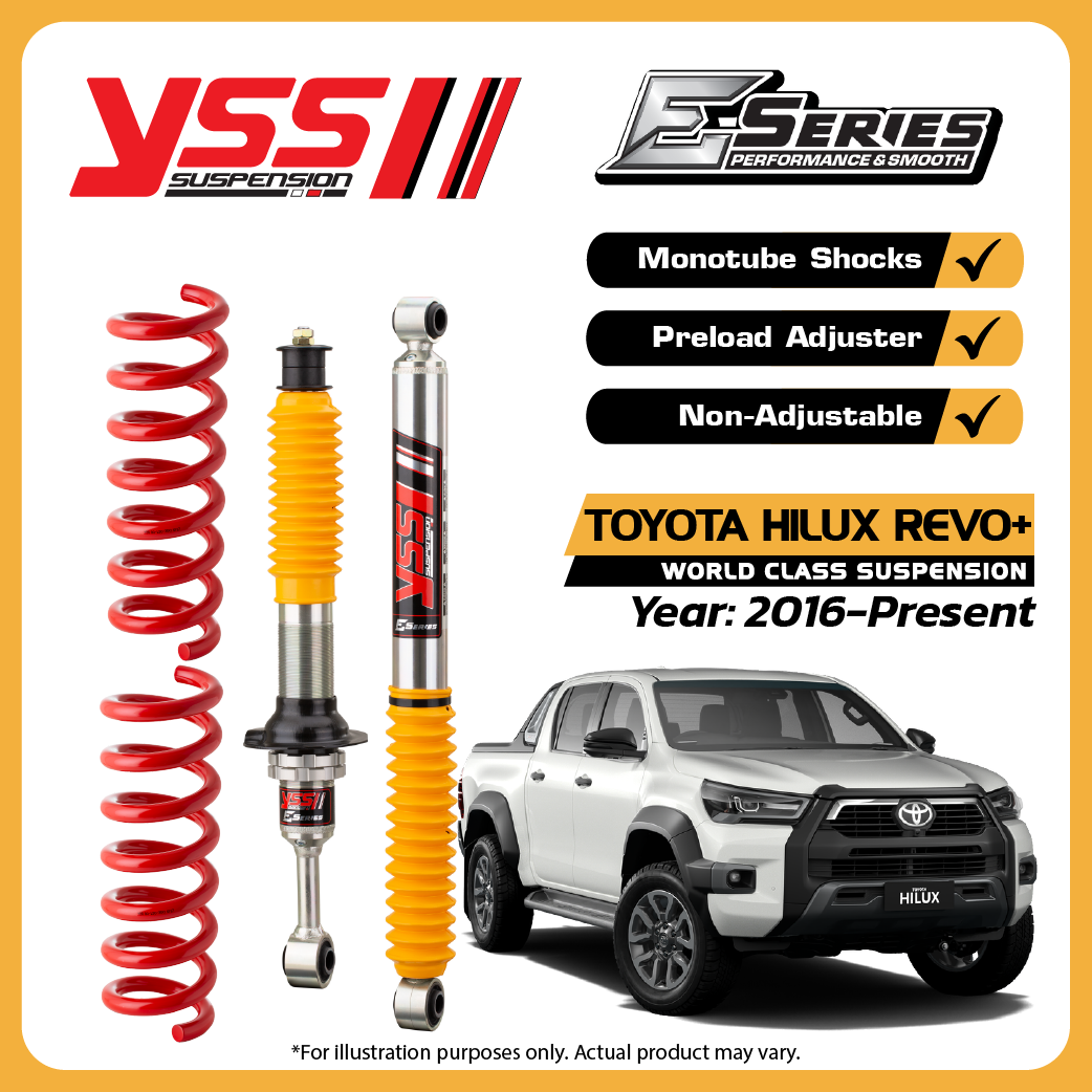 [Set+ YSS Spring] E-Series YSS Suspension Toyota Hilux Accessories Ford Ranger Accessories Isuzu ...