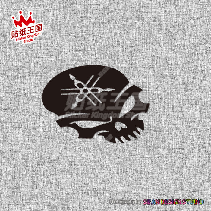 (HOT) สำหรับ YAMAHA SKULL MT03 MT07 MT09 MT10 R1 R3 R6 FZ1 FZ8 FZ6รถ ...