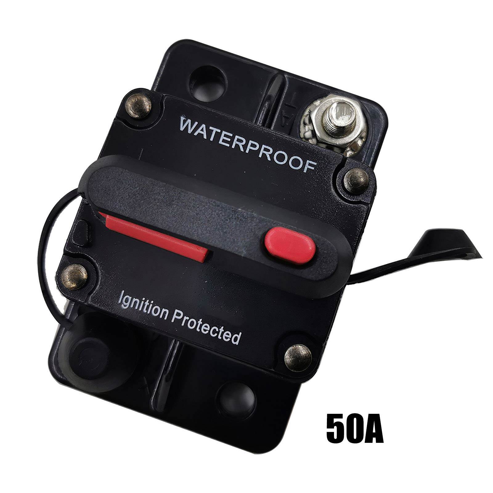 【Factory price】Waterproof 50A 60A 80A 100A Car Circuit Breaker Portable ...