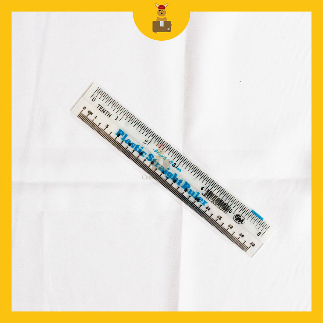 Plastic Straight Ruler Flexible Bendable Pembaris Plastic (15cm / 20cm / 30cm) | Lazada