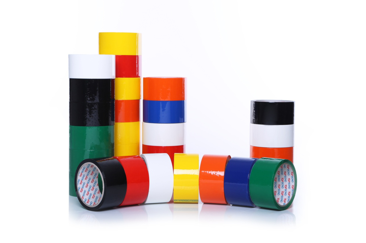 Colour OPP tape (48MM x 50M) RED BLUE YELLOW GREEN WHITE (MORE LENGTH!) | Lazada