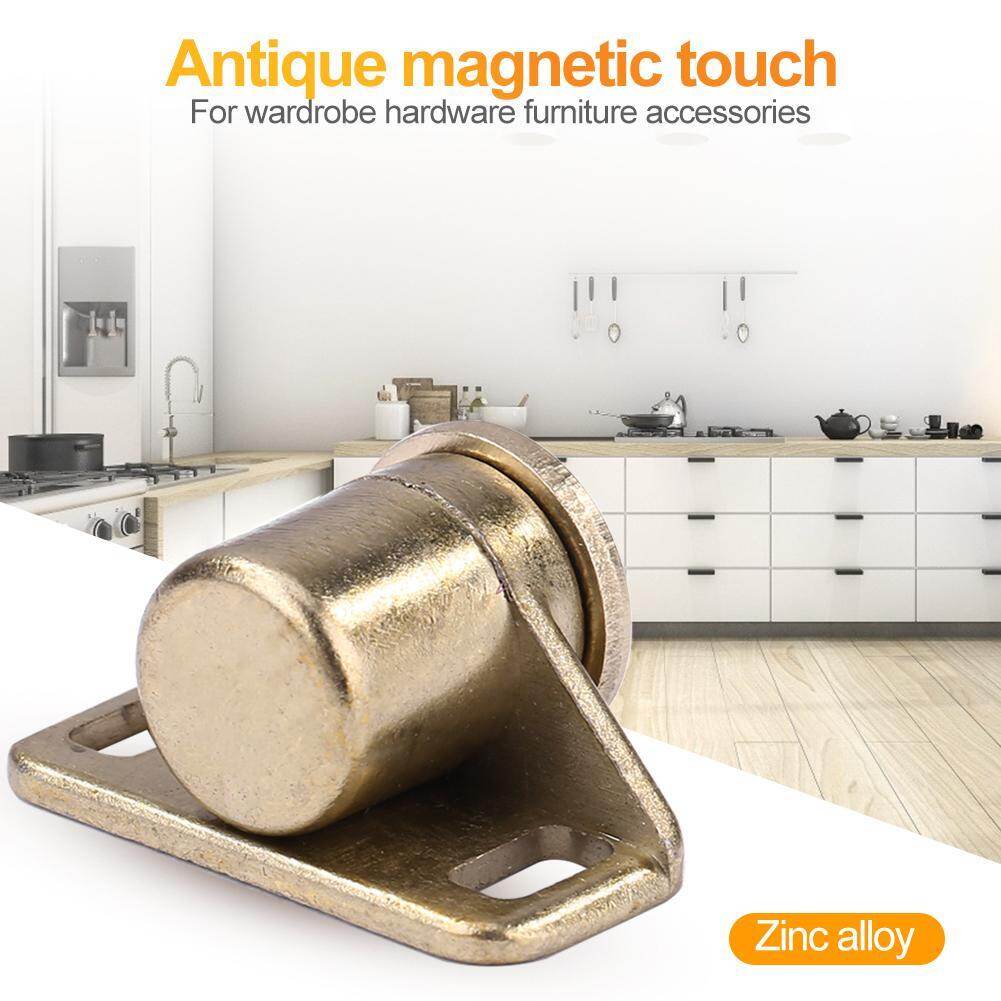 Zinc Alloy Door Stop Closer Stoppers Damper Buffer Magnet Cabinet Catch ...